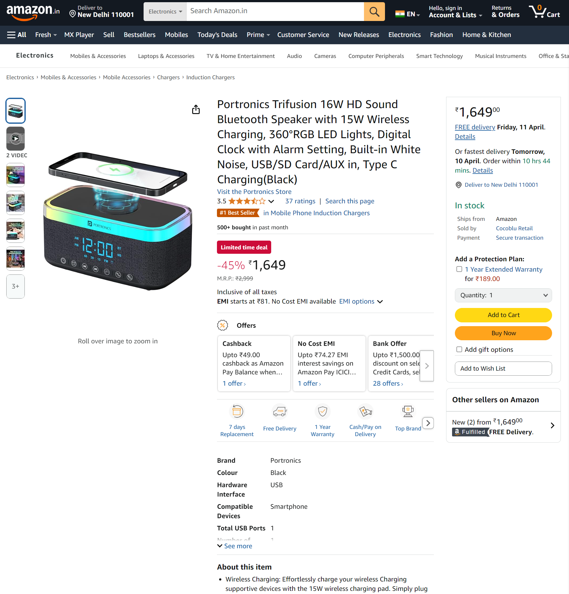 4月亚马逊印度无线充市场有何特点？三合一磁吸无线充广受欢迎 - 知乎