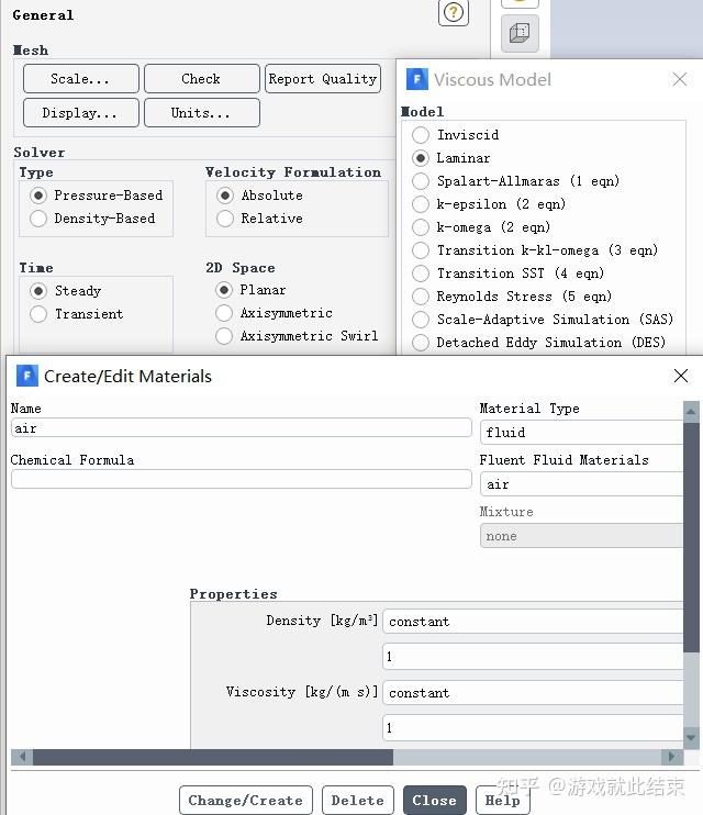 fluent 验证案例4：Plain Couette Flow with Pressure Gradient - 知乎