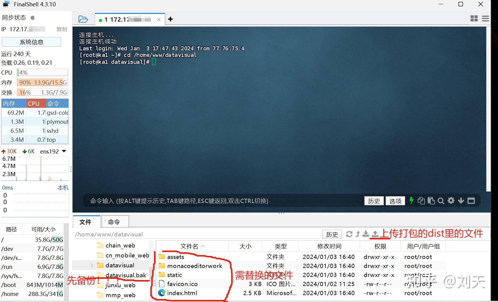 FinalShell 项目部署 - 知乎