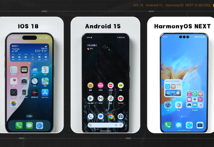 纯血鸿蒙、iOS 18、安卓三大系统横评！到底谁更强？ - 知乎