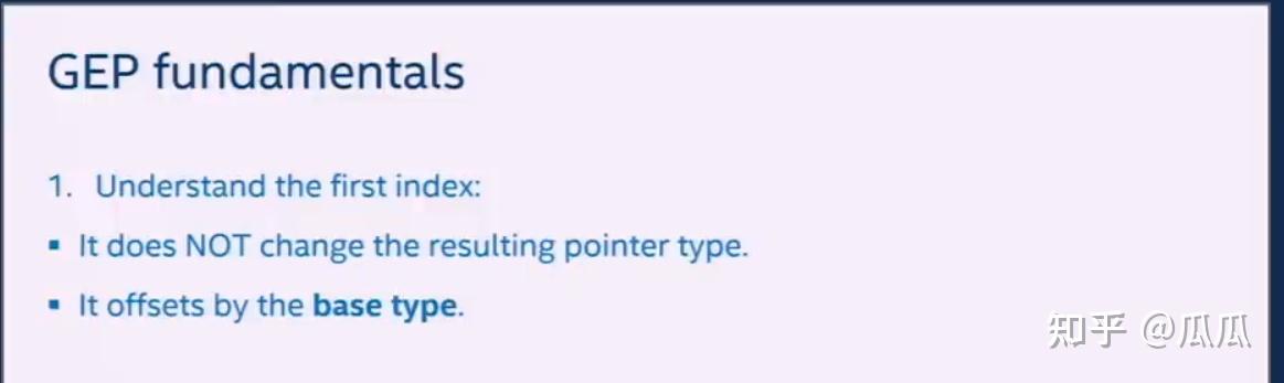 llvm ir 基础教程3 getelementptr - 知乎