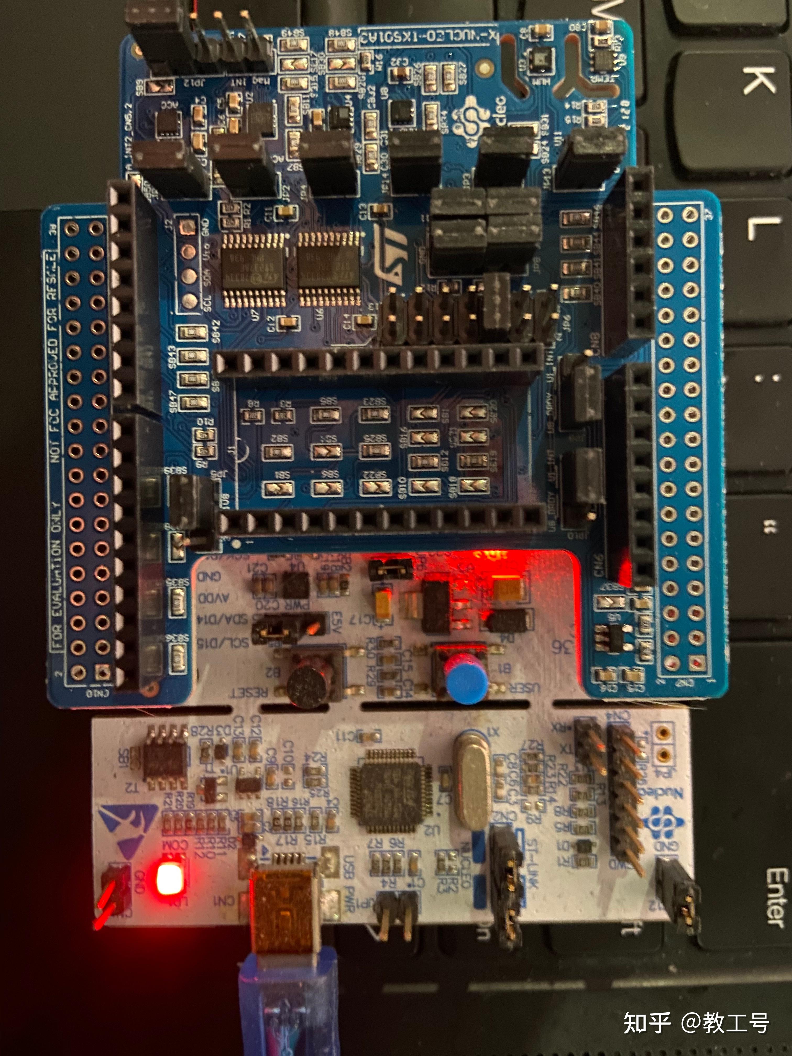 关于STM32CubeMX下X-CUBE-MEMS1扩展软件包测试 - 知乎