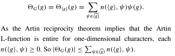 代数数论(十五): Artin L function - 知乎