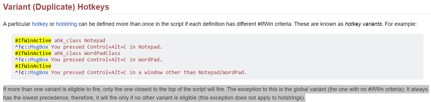 autohotkey的#IfWinActive变种 - 知乎
