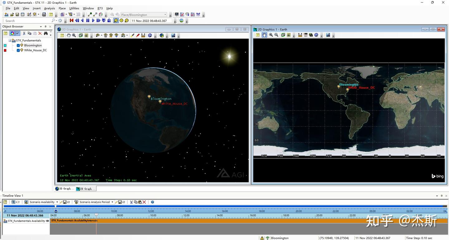 【STK11官方Tutorial学习笔记】Lesson2：插入并配置STK对象 - 知乎