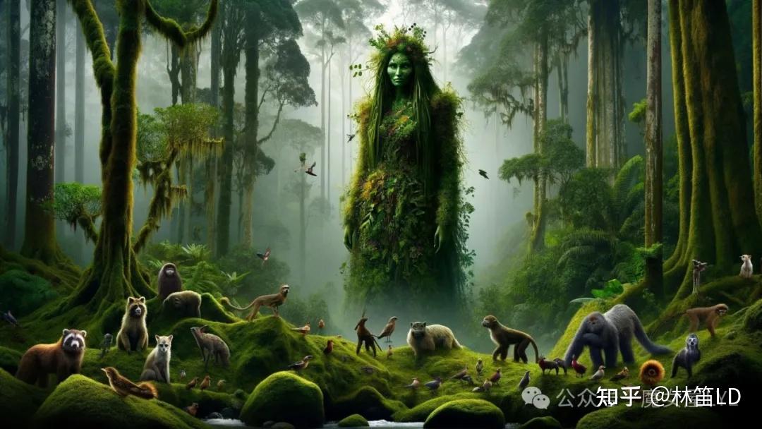 哥伦比亚神话中的森林之母——Madremonte 玛德蒙特 - 知乎