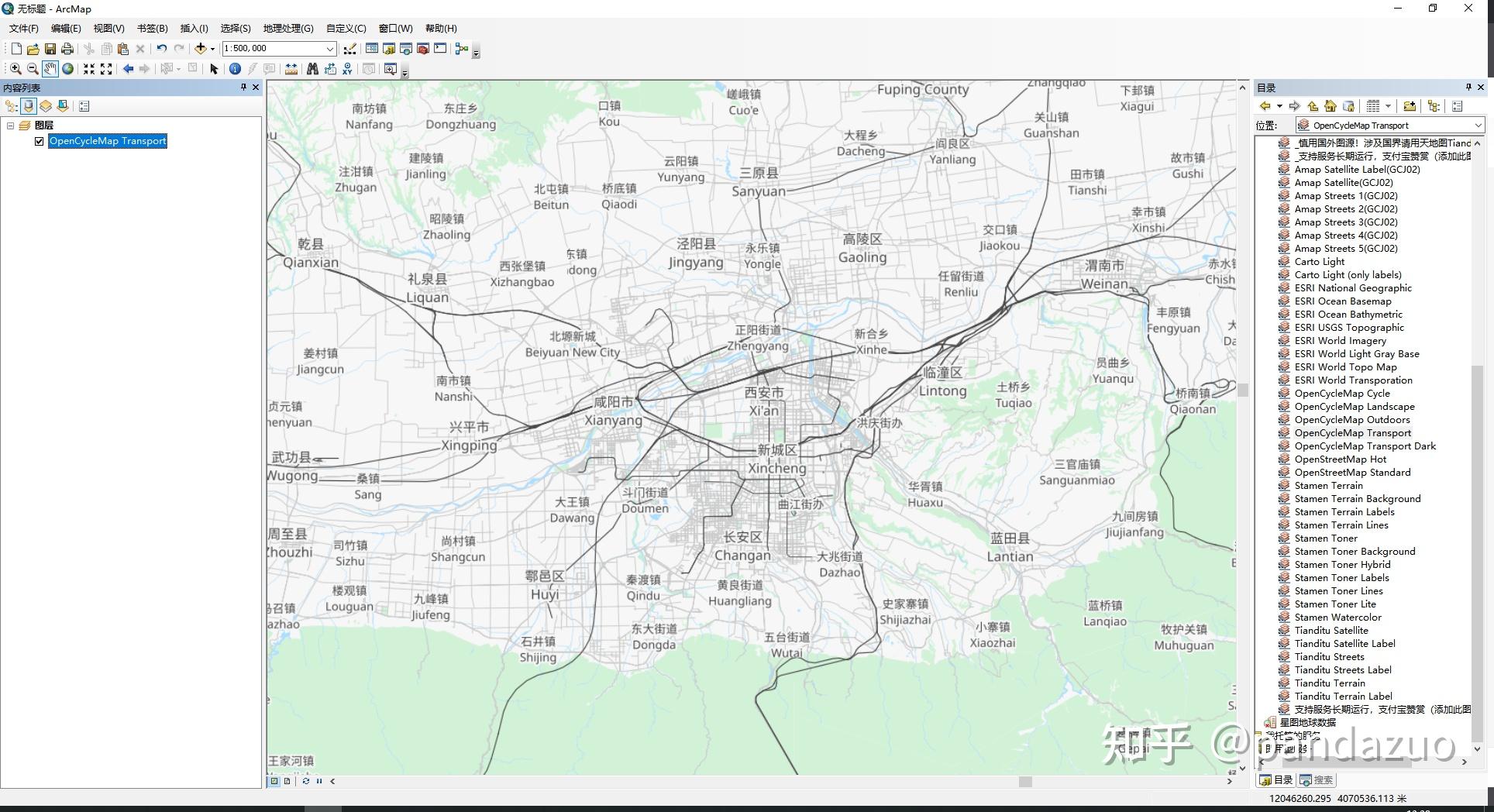 ArcGIS 如何加载地图 wmts 服务？ - 知乎