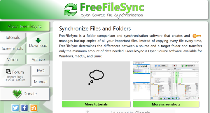 你的数据同步管家FreeFileSync - 知乎