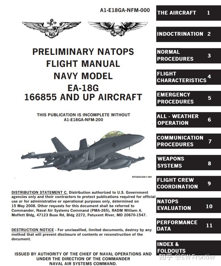 【资料推荐】EA 18G电子战飞机使用手册【共862页】 - 知乎