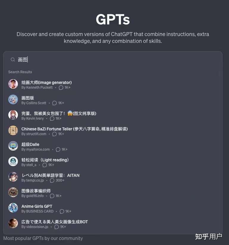 GPT Store 正式上线，有哪些宝藏 GPTs 应用推荐？ - 知乎
