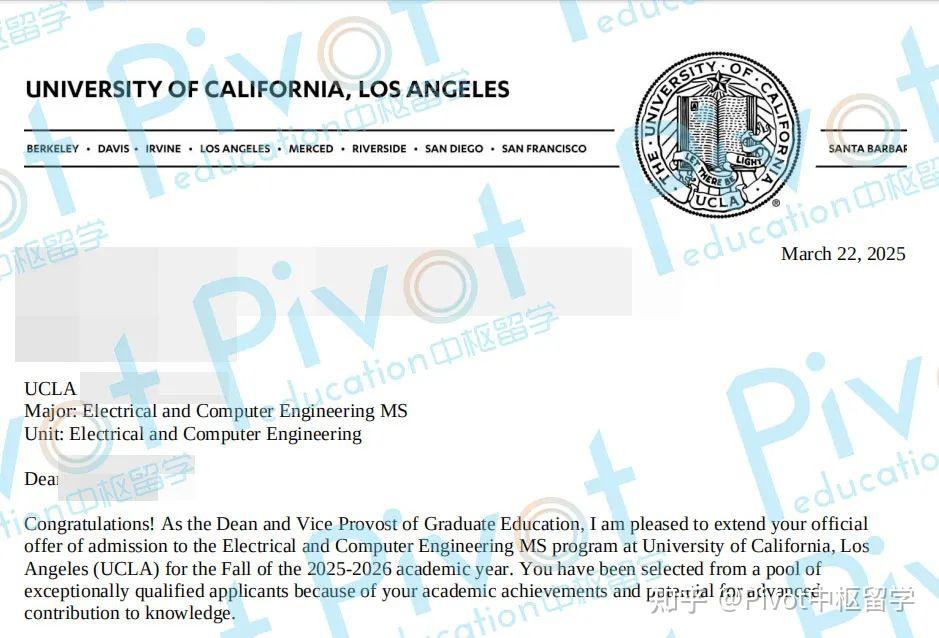 UCLA ECE 硕士录取！3名学员收获Offer！ - 知乎