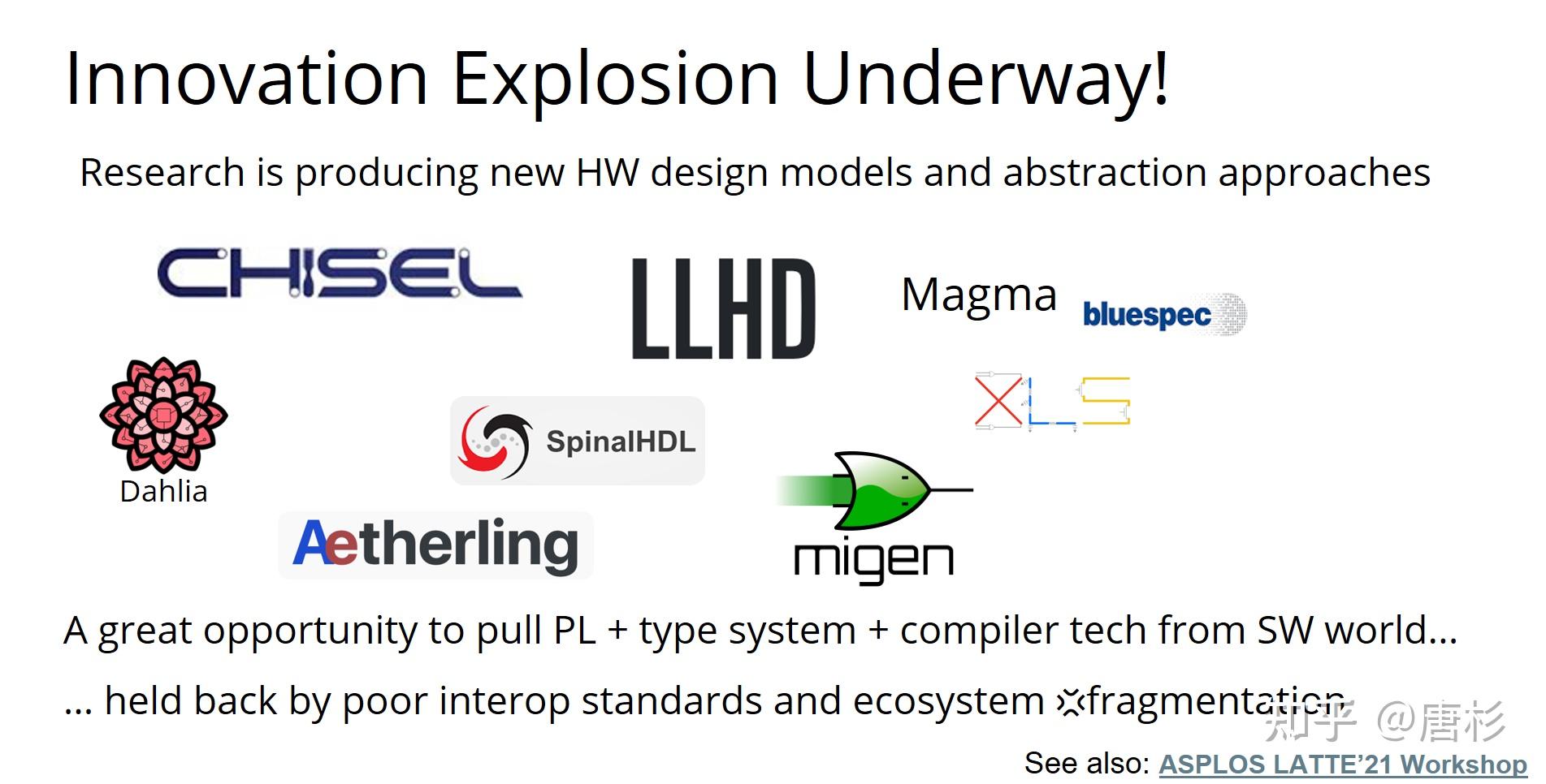 Chris Lattner在ASPLOS上力推的CIRCT项目能否真的解决芯片设计的挑战？ - 知乎