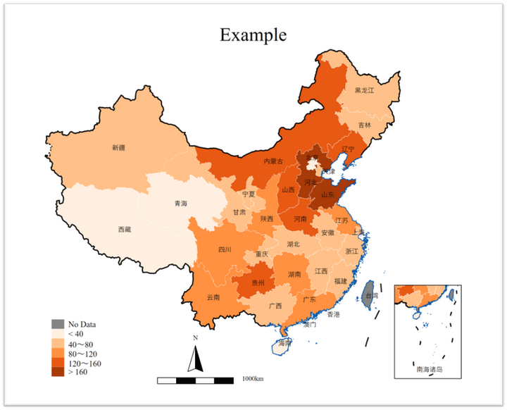 Stata学习：如何绘制省级市级填色地图十段线版？ - 知乎
