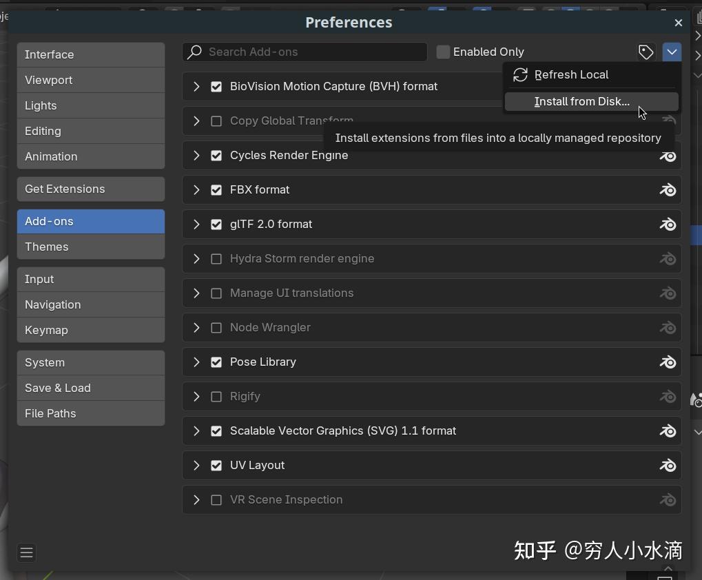 编写 blender python 扩展 (extension / addon) - 知乎