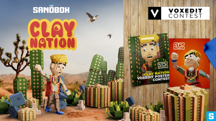 VoxEdit 比赛 — Clay Nation 海报制作 - 知乎