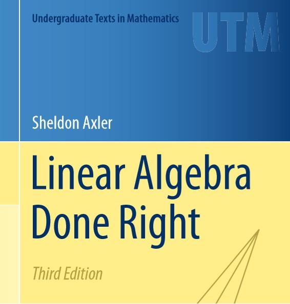 《Linear Algebra Done Right》线性代数复习及部分习题解答（3.C） - 知乎