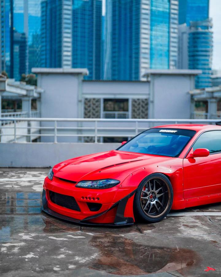 #飘逸宽体战神#日产S15改装AIRBFT气囊减震 - 知乎