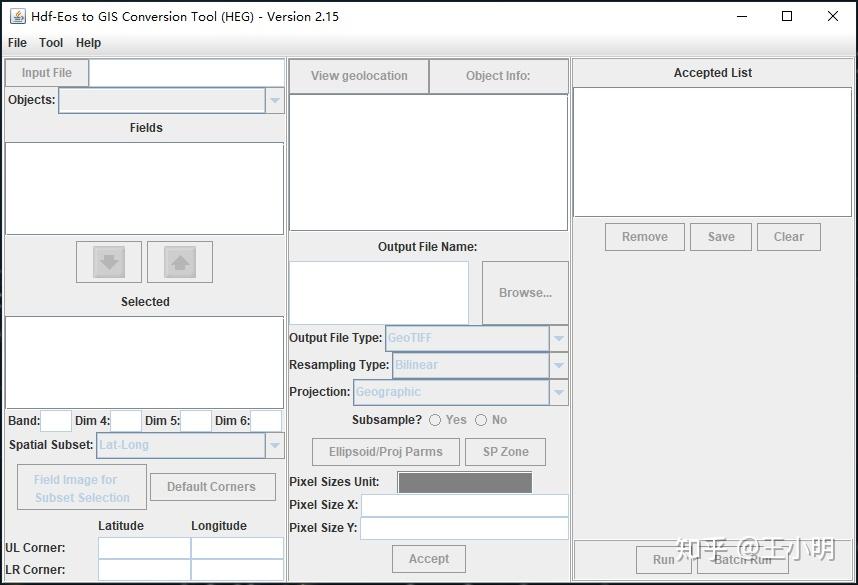 MODIS数据处理工具HEG安装教程 - 知乎