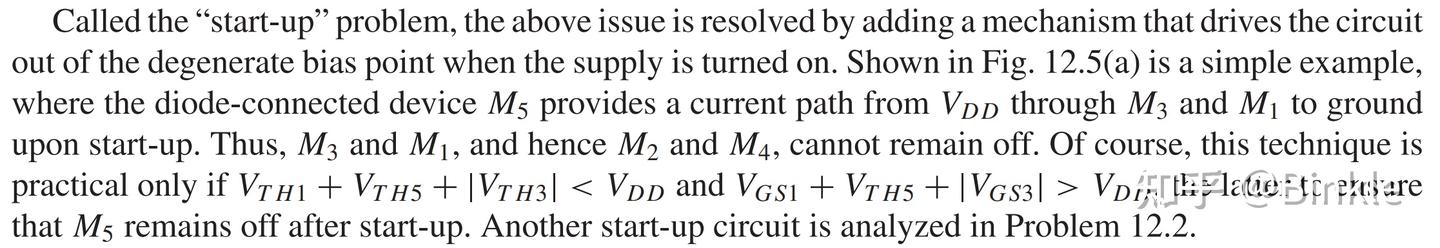 自偏置电流基准--Beta Multiplier - 知乎
