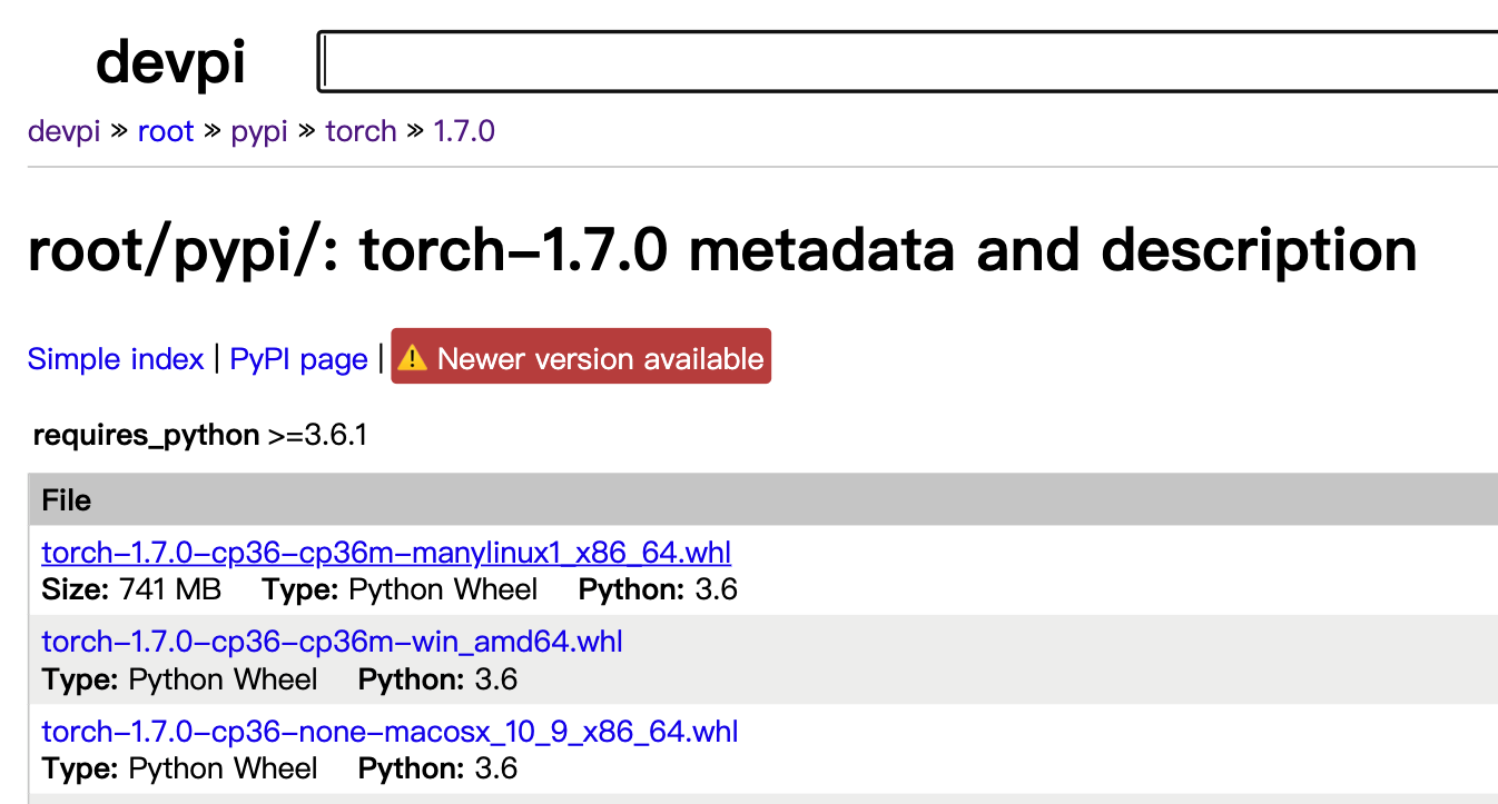 使用devpi自建pypi缓存服务器 - 知乎