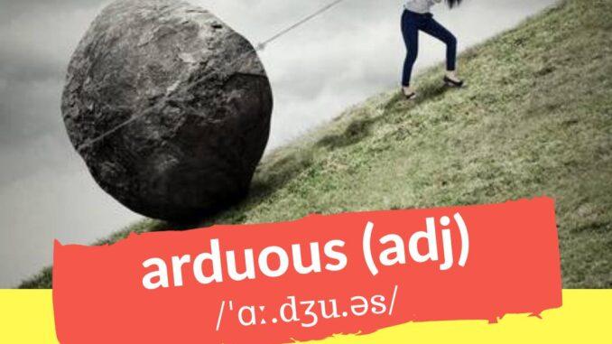 单词详解 | arduous - 知乎