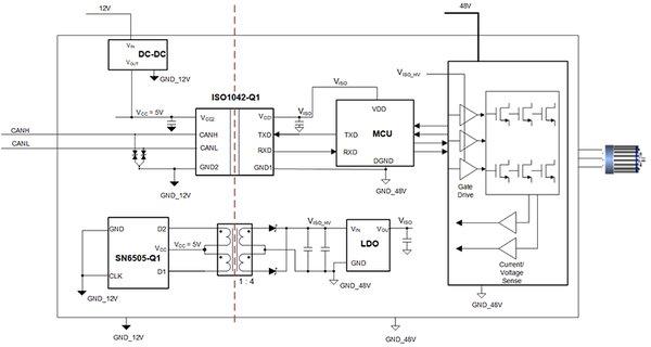 德州仪器：简化HEV 48V系统的隔离CAN、电源接口 - 知乎
