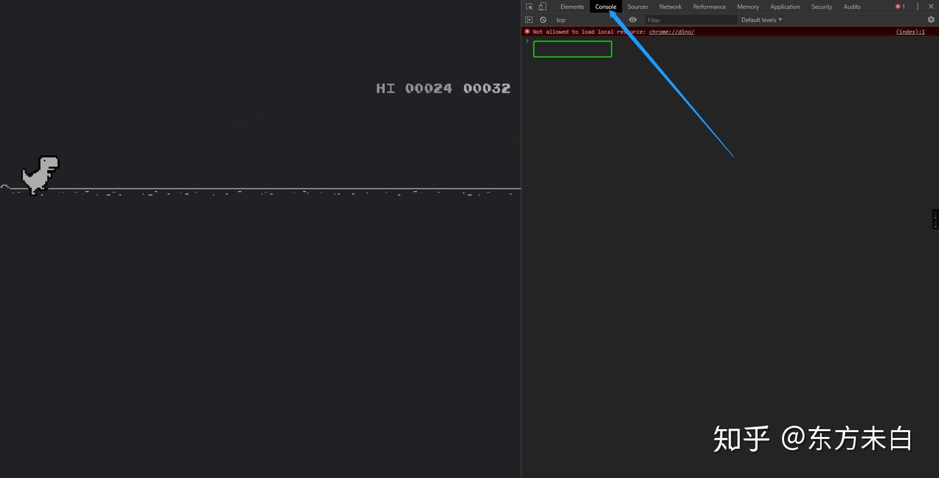 三行代码让你的 chrome 小恐龙飞起来 - 知乎