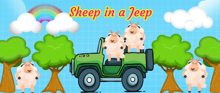 英语启蒙：绘本精读+手工游戏~Sheep in a Jeep - 知乎