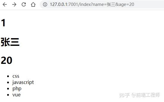 Egg.js中View层使用EJS模板渲染 - 知乎