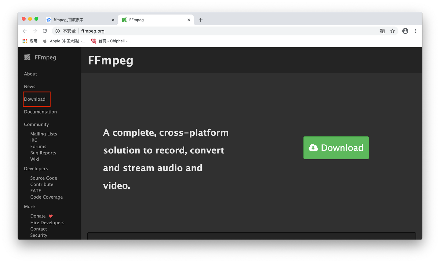 在 Mac 上为 FFmpeg 配置环境变量 - 知乎