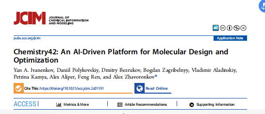 JCIM|Chemistry42：一个人工智能驱动的分子设计和优化平台 - 知乎