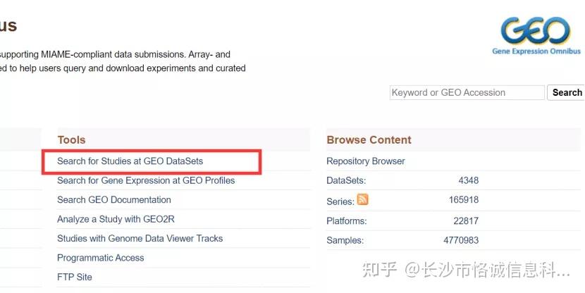 GEO的简单探索——芯片数据的下载 - 知乎