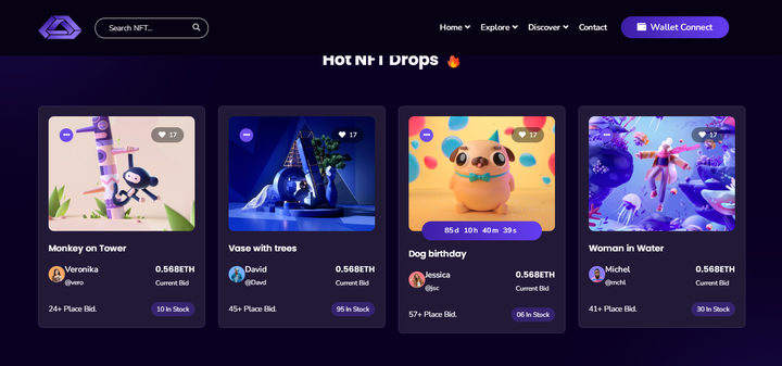 NFT数字藏品交易平台HTML5模板 - 知乎