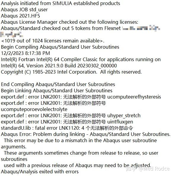 Abaqus2021+VS2019+Fortran2023环境搭建 - 知乎