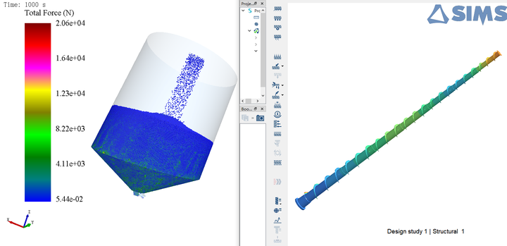 EDEM与SimSolid单向静力耦合 - 知乎