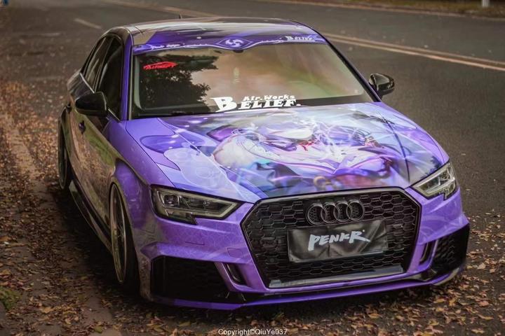 #幻彩涂鸦#奥迪A3#AIRBFT气动避震 - 知乎