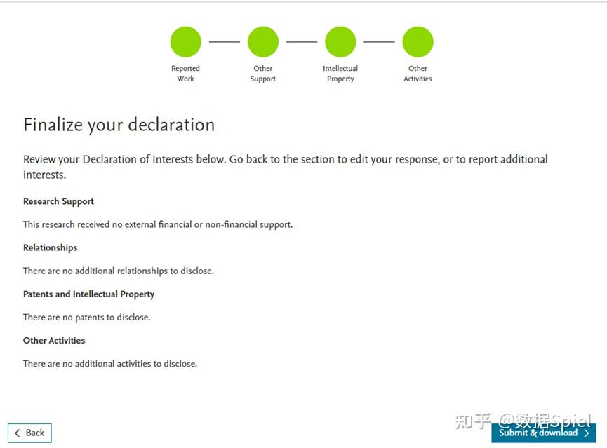 爱思唯尔Elsevier投稿系统Declaration of interest详解 - 知乎