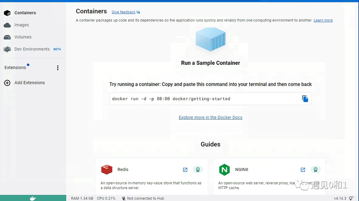 Windows中安装使用docker 知乎