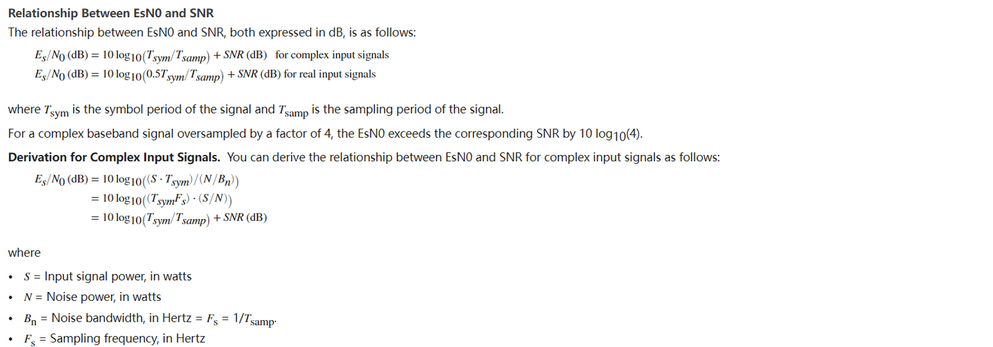 理论基础（二）：SNR与Eb/N0和Es/N0间的关系 - 知乎