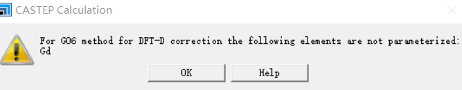 Castep/DMol3遇到Grimme DFT-D色散修正参数不足报错处理方法 - 知乎