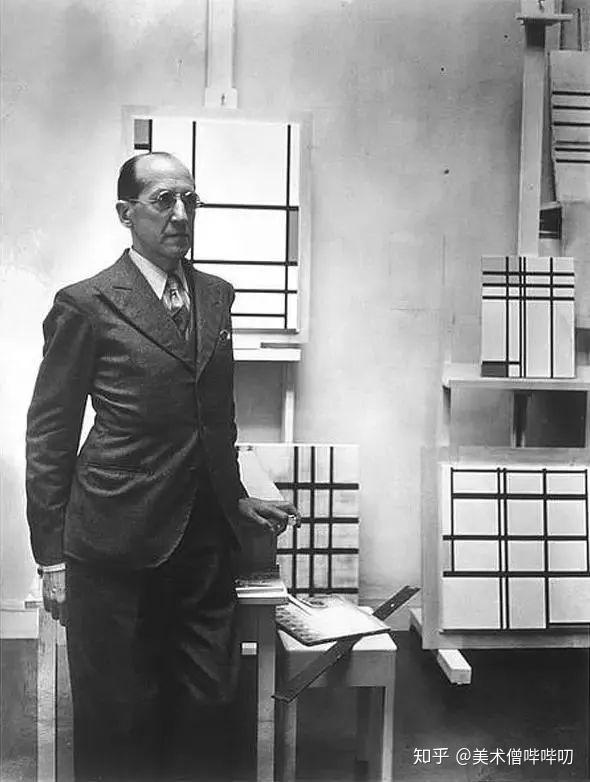 蒙德里安：用了一生的纠结，画直线... - 知乎