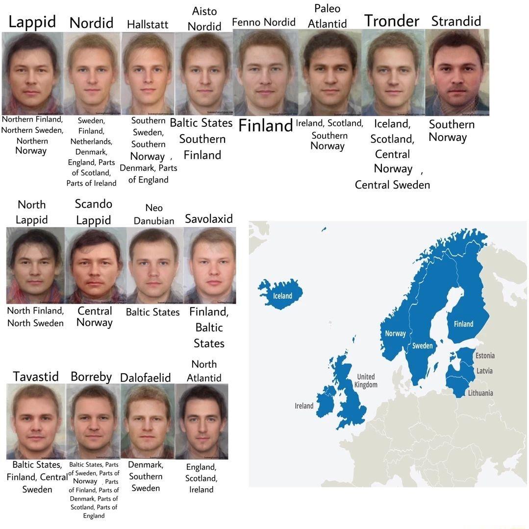 高加索人在长相上有没有地域特点？ - 知乎