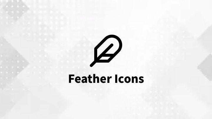 Feather Icon - 简单漂亮的免费开源图标库 - 知乎