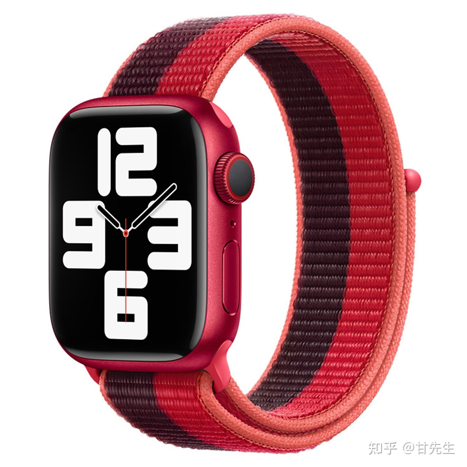 大红色Apple Watch配什么表带稍微好看一点? - 知乎