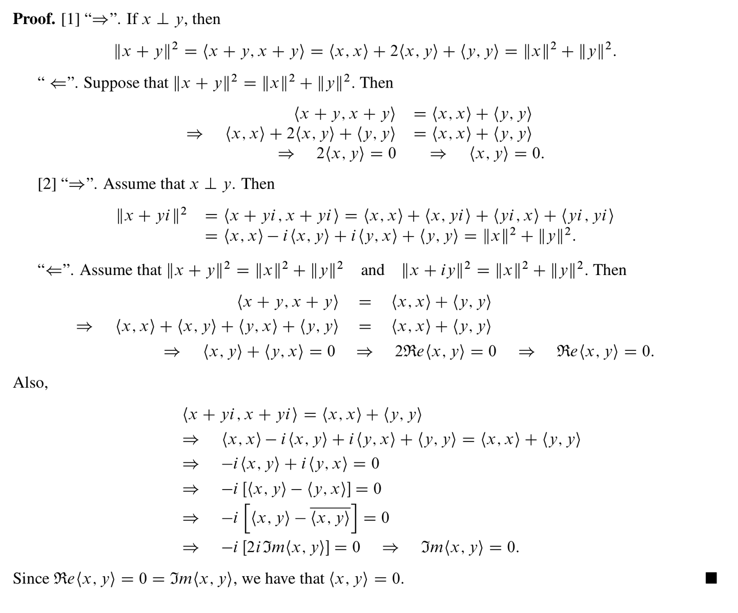 泛函分析笔记-Chapter 3 Hilbert spaces（希尔伯特空间） I部分 - 知乎