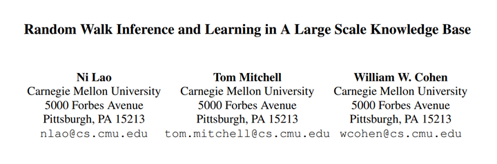 Paper Reading: PRA[EMNLP'2011] - 知乎
