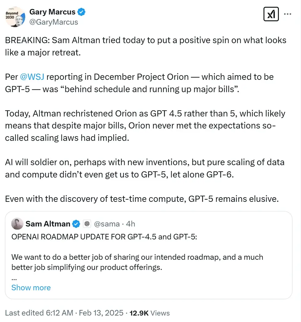 奥特曼剧透GPT-4.5、GPT-5重大更新，o3取消独立发布 - 知乎