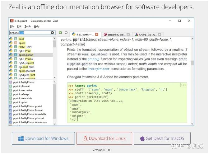 (效率人生)程序员必备工具Dash - 知乎