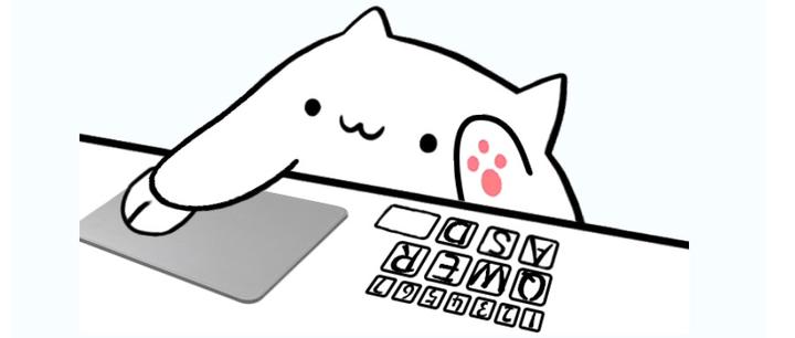 电脑桌面宠物“手鼓猫 Bongo Cat”，工作、学习的同时也同样乐趣无穷 - 知乎
