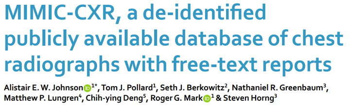 MIMIC-CXR 胸部X光放射学报告数据集介绍 - 知乎